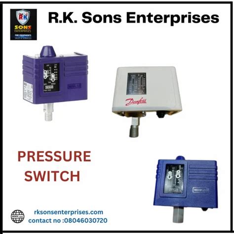 Contact System Type SPDT Danfoss Pressure Switch Kp 35 KP36 KP Electrical Connection Screw