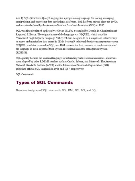 Unit Rest 2 Solution Pdf Sql Relational Database