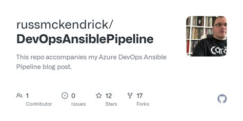 Github Russmckendrickdevopsansiblepipeline This Repo Accompanies My Azure Devops Ansible