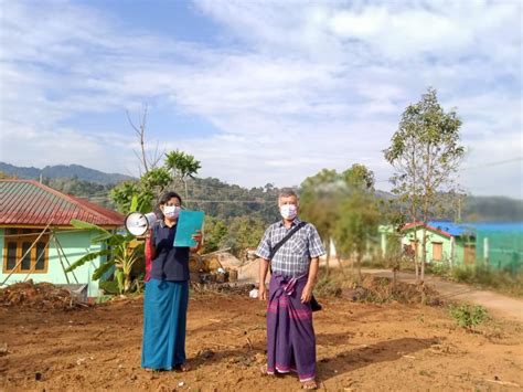 လိပ်သိုမြို့တွင်ကိုဗစ် ၁ ၉ဗီဇပြောင်းမျိုးကွဲ အိုမီခရွန် ရောဂါပိုးကြိုတင်ကာကွယ်ရေး အသိပညာပေးန