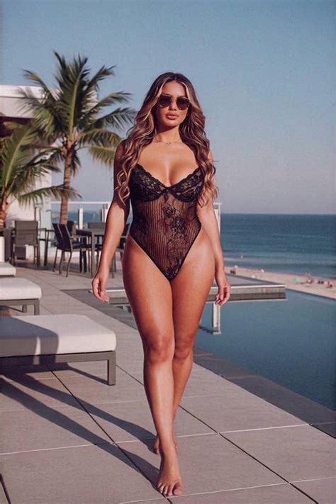 Black Femme Luxe Stripped Lace Cup Detail Strappy Plunge Bodysuit Boohoo