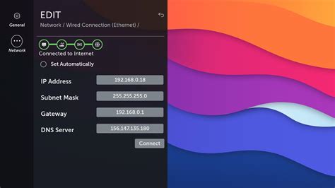 Network Setup Webos Open Source Edition
