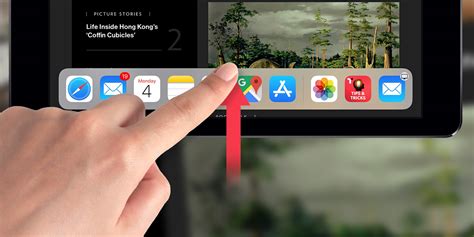 App Dock Swipe Up For Your Favorite Apps Ios 11 Guide [ipad] Tapsmart