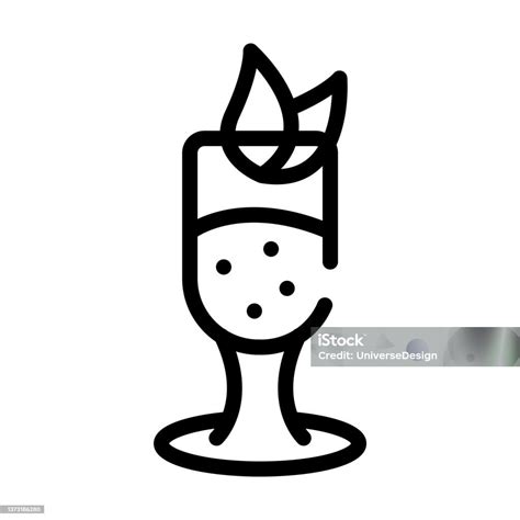 민트 줄렙 얇은 라인 아이콘 칵테일 음료 개념 고립 된 윤곽 기호에서 얼음 선형 아이콘 웹 디자인 및 앱에 대한 벡터 그림 기호 요소입니다 0명에 대한 스톡 벡터 아트 및