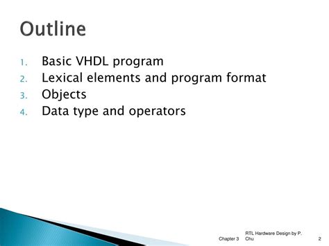 Ppt Basic Language Constructs Of Vhdl Powerpoint Presentation Free