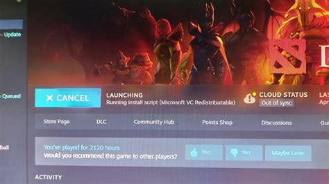 Running Install Script Microsoft Vc Redistributable How To Fixed Dota 2