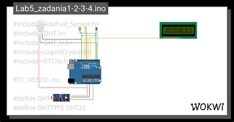 lab5 zadania1 2 3 4 wokwi esp32 stm32 arduino simulator