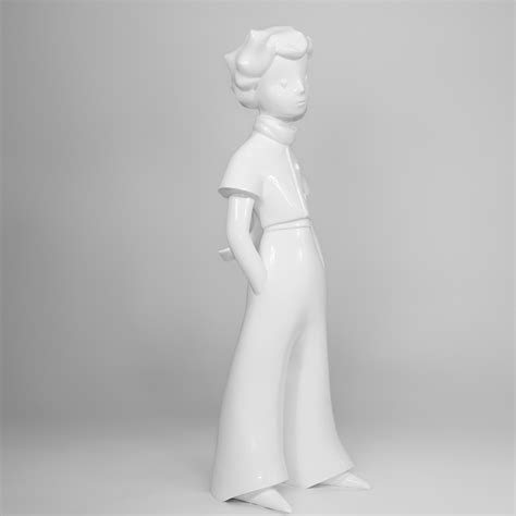 Sculpture The Little Prince Voyageur Edition White 110cm