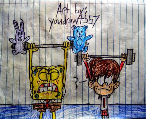 Nu How Spongebob Exercises By Youdraw4557 On Deviantart