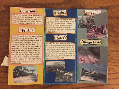 Travel Brochure Project For Students At Jennie Wilson Blog