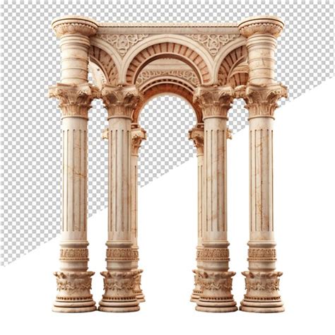 Premium Psd Psd Architectural Column