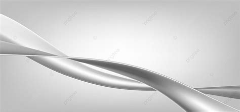 Abstract Grey Ribbon Wave Overlap Luxury Design Modern Background Vector Illustration Luxury