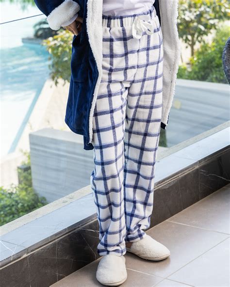 Womens Winter Trousers With Checkered Drawstring 2segypt