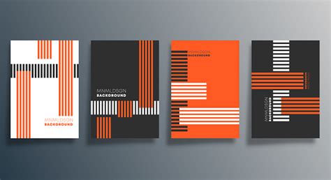 전단지 포스터 브로셔 커버 배경 벽지 타이포그래피 또는 기타 인쇄 제품을 위한 최소한의 기하학적 디자인 벡터 일러스트레이션