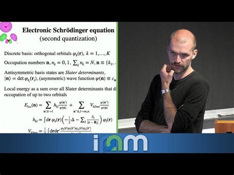Free Video Neural Network Wave Functions For Quantum Chemistry Ipam At Ucla From Institute