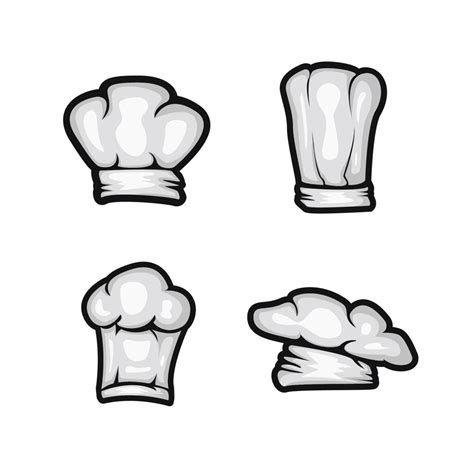 Chefs Hat Cartoon Drawing