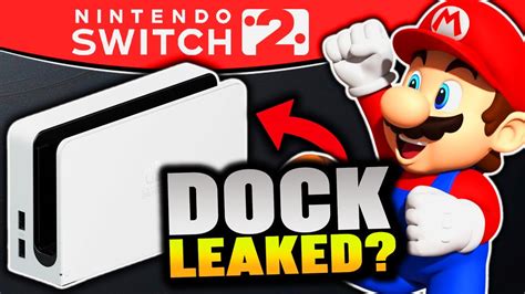 The Nintendo Switch 2s Dock Design Has Leaked Youtube