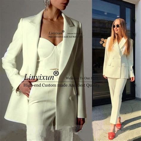 Casual Women Suits Female Pant Suits Office Lady Formal Business Set