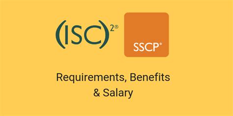 Sscp Certification Requirements Benefits And Salary Mindsmapped