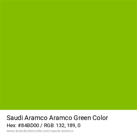 Saudi Aramco Brand Color Codes