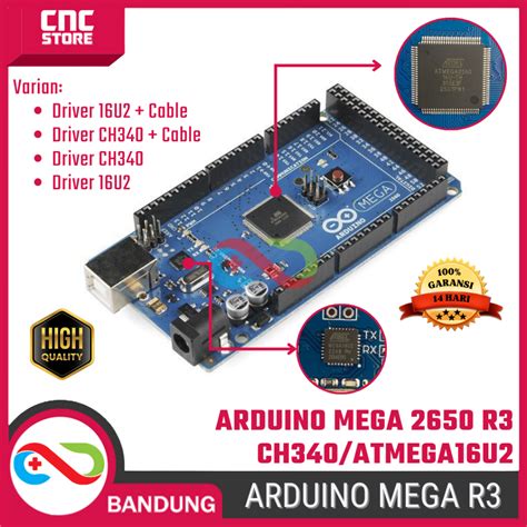 Arduino Mega 2560 R3 Development Board Ch340atmega16u2 Usb Cable