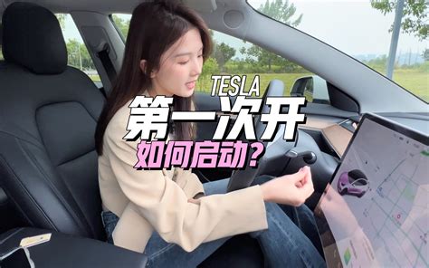 没有开过特斯拉的小伙伴如何开走一辆特斯拉哔哩哔哩bilibili