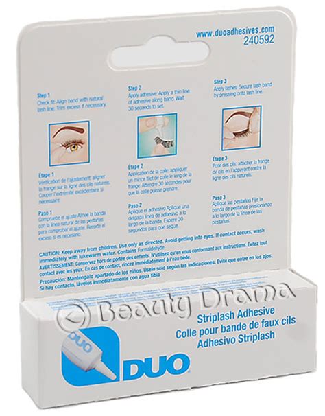 Authentic Duo Eyelash Adhesive Glue White Clear 568034