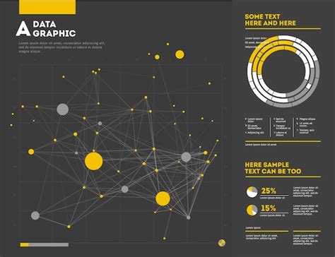 Premium Vector Futuristic Infographic Information Aesthetic Complex Data Threads Graphic