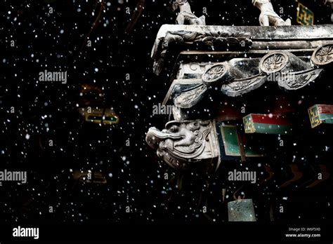 Interior View Of The Yonghe Temple Also Known As The Yonghe Lamasery Or Lama Temple During A