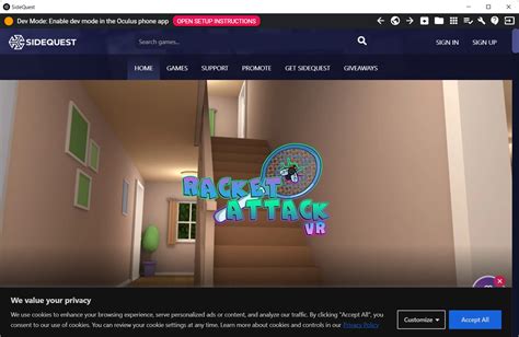 SideQuest Community Post Trouble Enabling Dev SideQuest