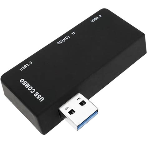 Usb 3 0 Hub And Memory Card Reader Compatible With Sd Microsd Mmc And Rs 5gbps Cablematic