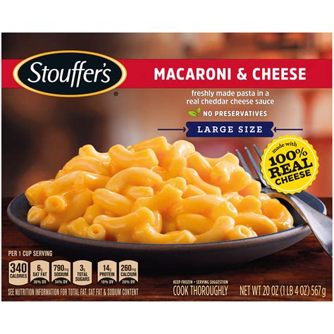 Stouffers Large Size Macaroni And Cheese