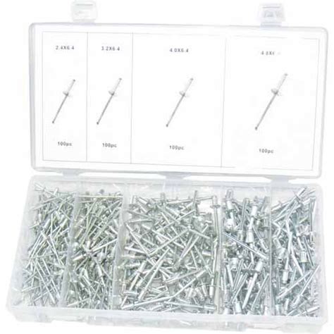Swordfish Rivet Assortment 400 Pieces Mitre10