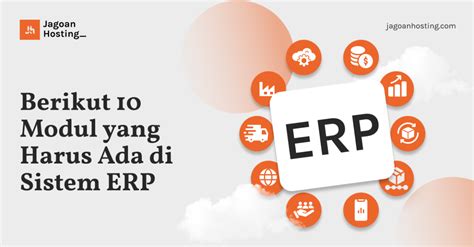10 Modul Yang Harus Ada Di Sistem Erp