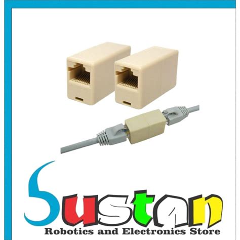 Jual Barel Rj45 Penyambung Kabel Lan Socket Konektor Sambungan Rj 45 Shopee Indonesia
