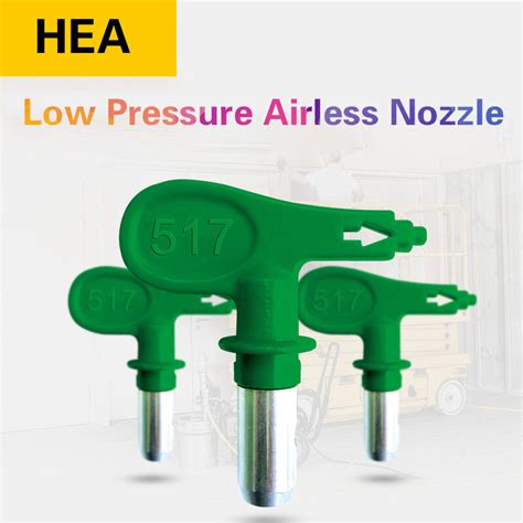 Hea Protip 저압 1 5 시리즈 노즐 홀더 Wagner Titan Airless Sprayers Airless 노즐 에어