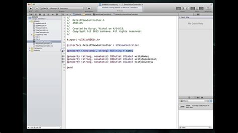 Ios Tutorial Json Part 4 Loading Data From An External Database Into An App Youtube