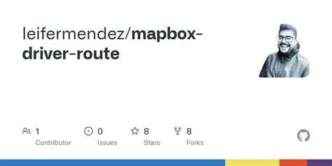 Github Leifermendezmapbox Driver Route
