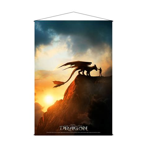 Drachenzähmen Leicht Gemacht Key Art Wall Scroll Elbenwald