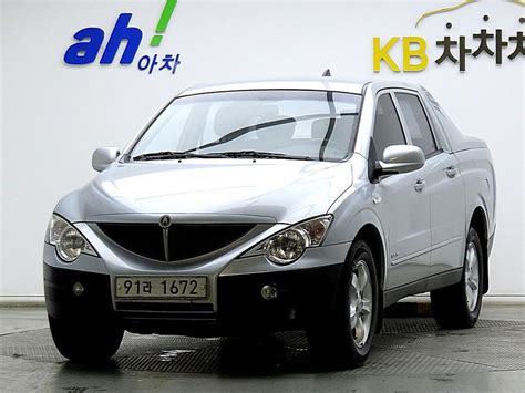 쌍용 액티언 스포츠 5인승 디젤 Ax5 2wd 클럽 헬로마켓