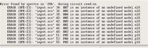 cadence virtuoso仿真报错 error found by spectre error spectre 15 csdn博客