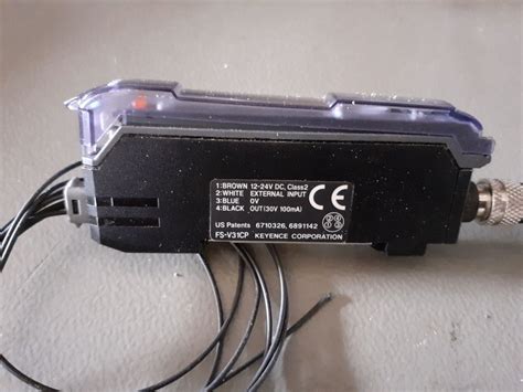 Sensor Amplificador De Fibra óptica Fs V31cp Fiães • Olx Portugal