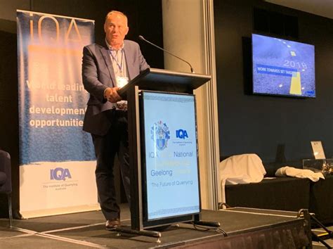The Institute Of Quarrying Australia Iqa On Linkedin Iqa2019 Komatsu Futureofquarrying