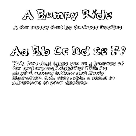 A Bumpy Ride D 1239099