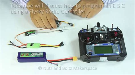 How To Calibrate An Esc Using Flysky Radio Controller Youtube