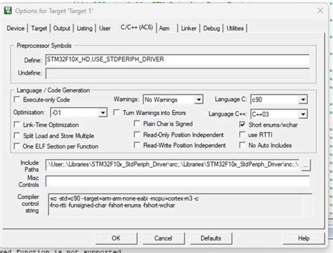 Compiling With Kiel Uvision · Issue 2 · Juvinskimoebiusrobot · Github