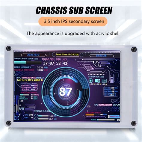 Dual Usb 3 5 Inch Ips Cpu Gpu Ram Hdd Secondary Screen For Windows Linux C Ebay