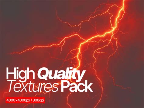 Free Thunder Texture Pack Behance