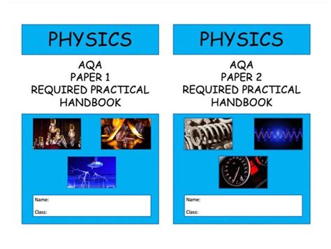 New Aqa Physics Required Practical Handbook 9 1 Teaching Resources