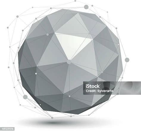 3 D 벡터 추상적임 테크에서 Orb 일러스트 원근 기하 구에 대한 스톡 벡터 아트 및 기타 이미지 구 대학교 0명 Istock